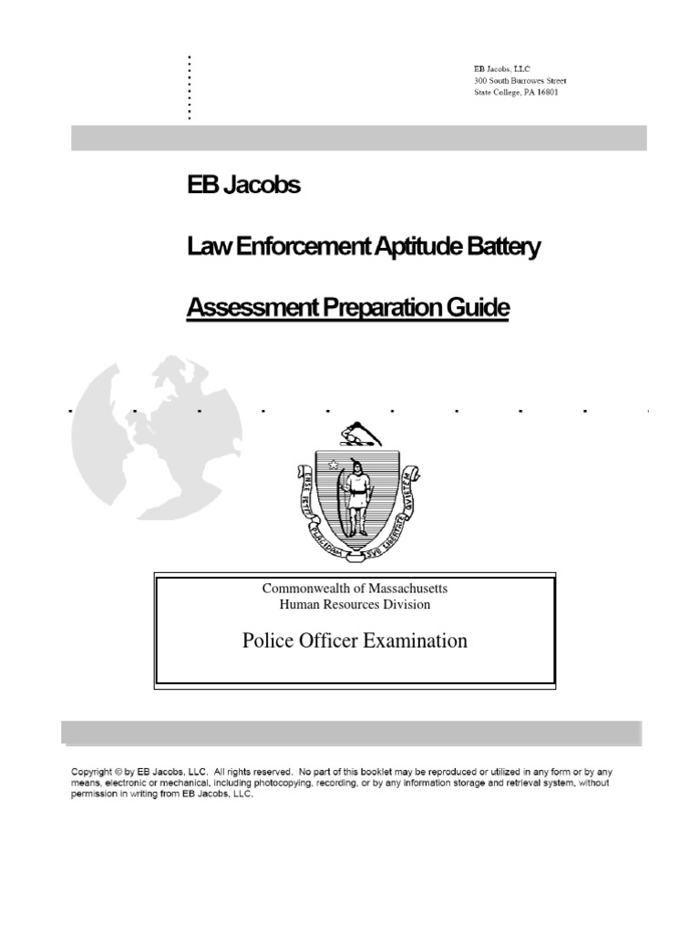 2019 Police Officer Exam Study Guide | PDF | Question | Multiple Choice