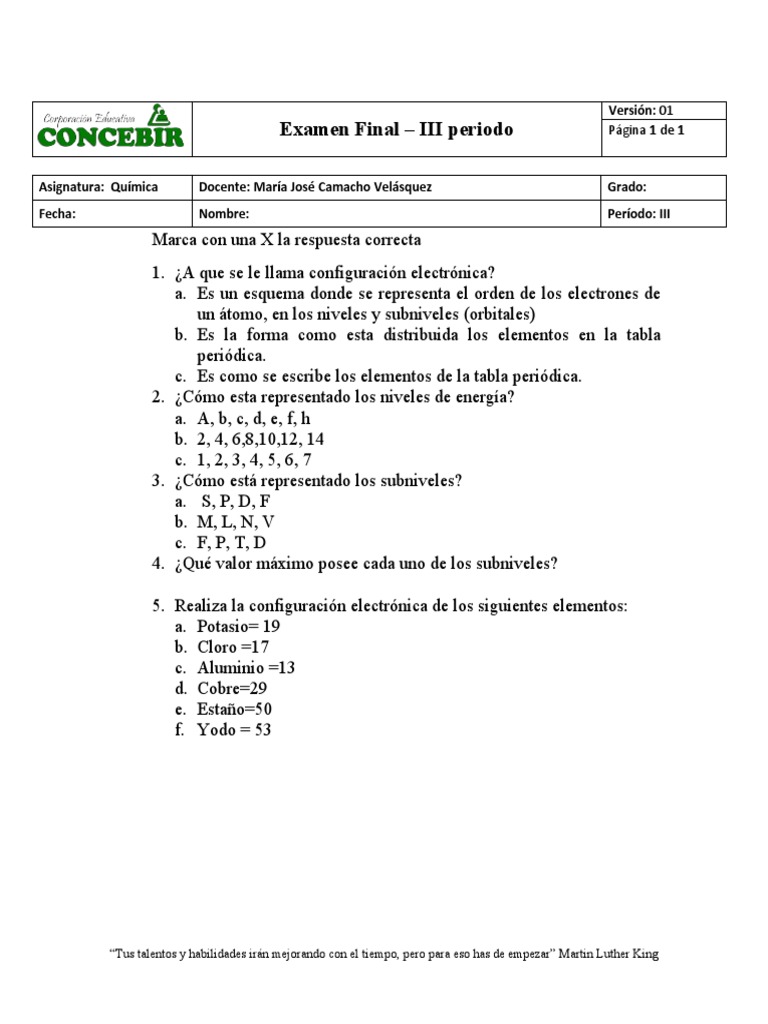 Examen 8 y 9 | PDF