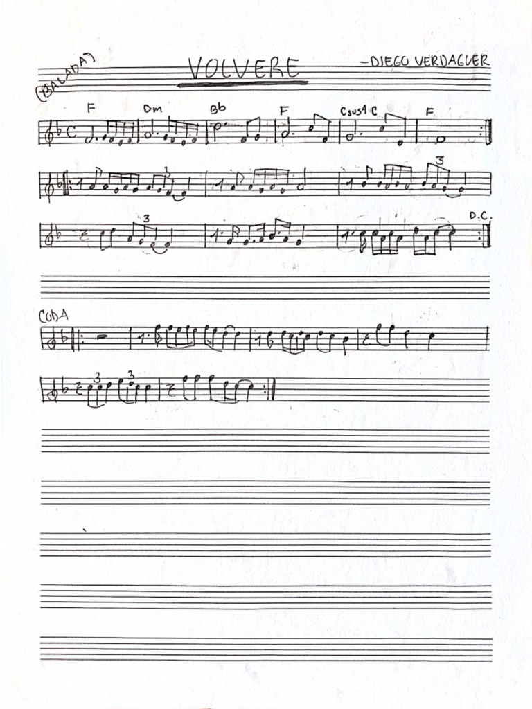 Volveré - Verdaguer | PDF