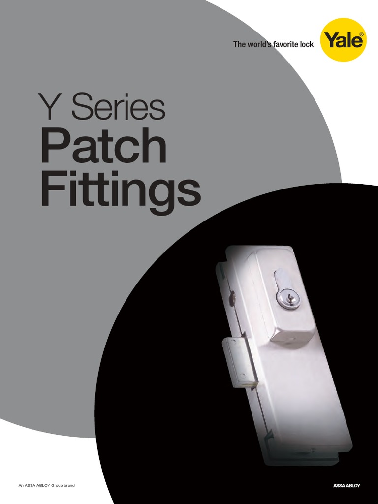 Y Series Patch Fittings - YALE ASSA ABLOY | PDF | Door | Materials