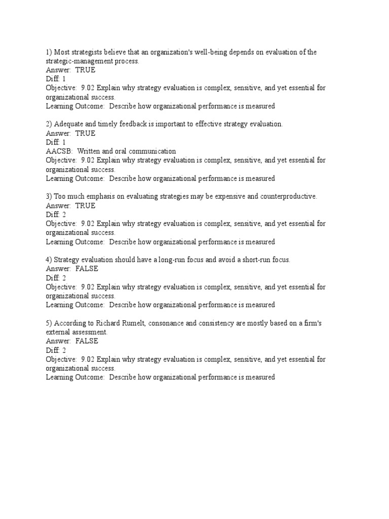 MN15 Reviewer | PDF | Strategic Management | Goal