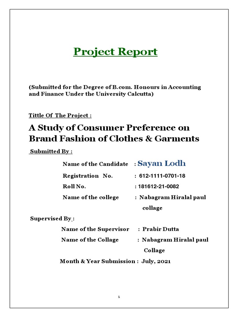 181612-21-0082 Sayan Lodh | PDF | Behavior | Consumer Behaviour