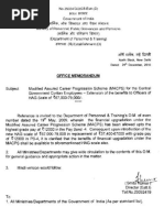 DoPT O.M. Dated 11.11.2010-Seniority - Consolidated Orders On | PDF