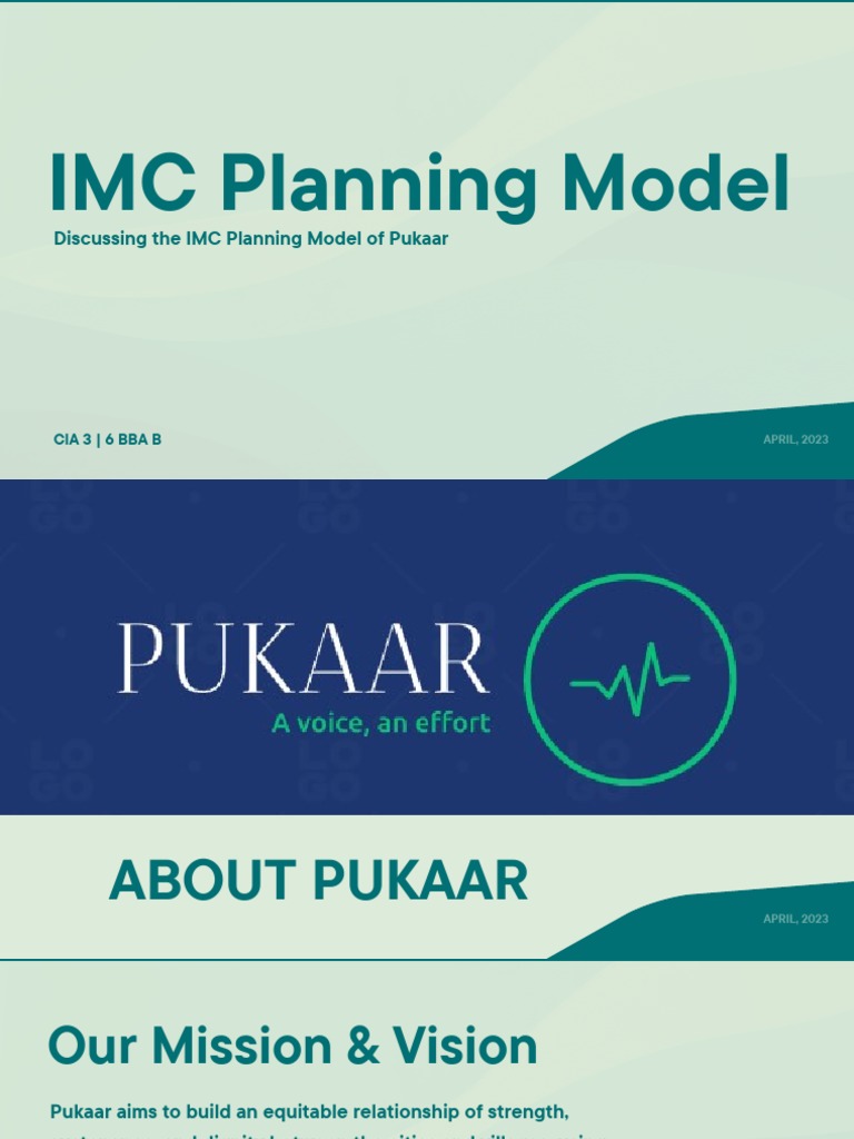 IMC Planning Model For An NGO | PDF | Digital Marketing | Business Process