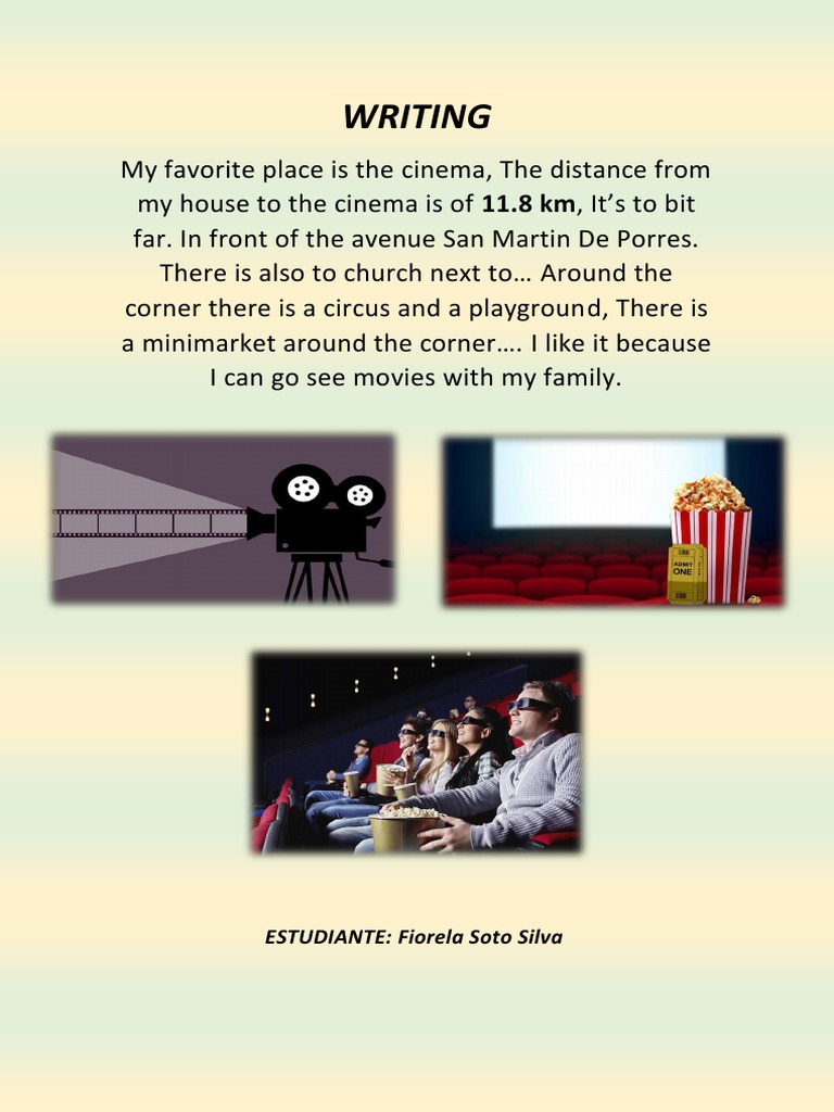 My Favorite Place: The Cinema | PDF | Art