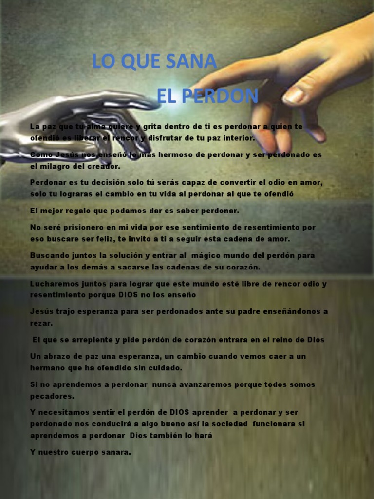 Compocicion Perdon | PDF | Perdón | Amor