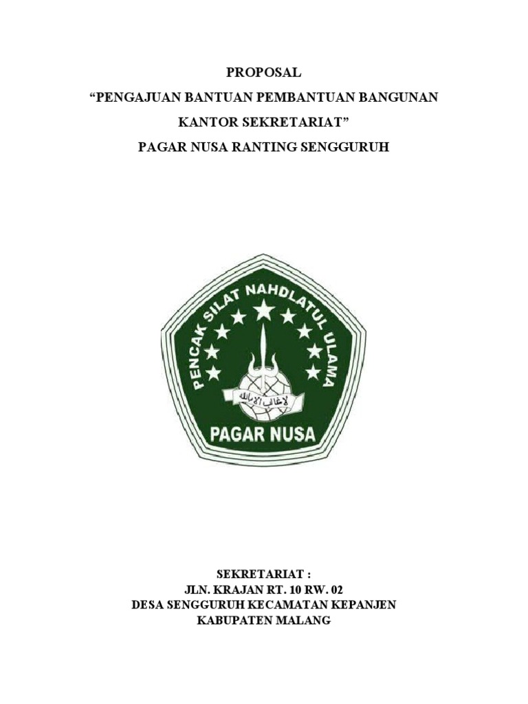 Proposal Pengajuan Pembangunan Kantor | PDF