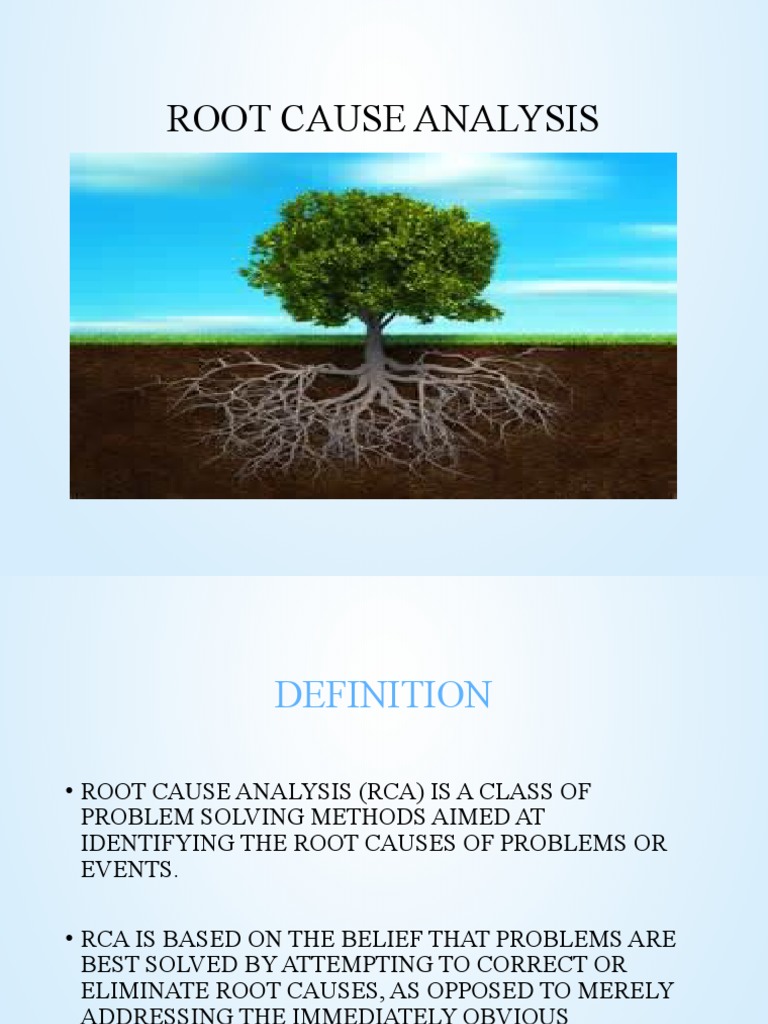 Root Cause Analysis | PDF | Cognitive Science