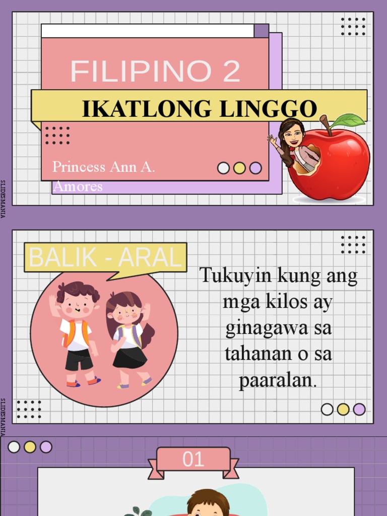 Ikatlong Linggo: Princess Ann A. Amores | PDF