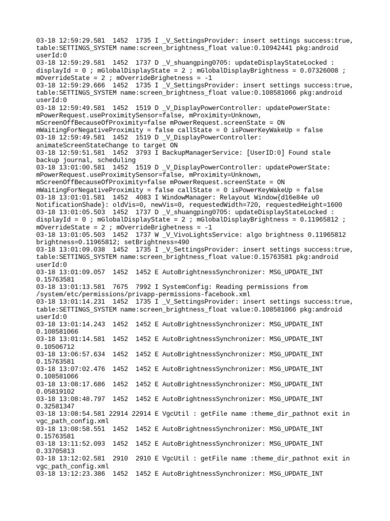 Log | PDF | Operating System Technology | Computer Engineering