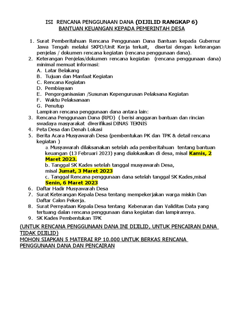 Penjelasan RPD | PDF