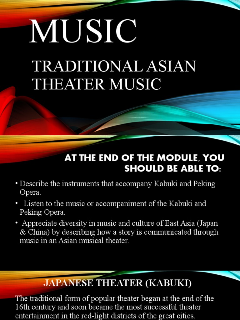 Music: Traditional Asian Theater Music | PDF | Musical Instruments ...