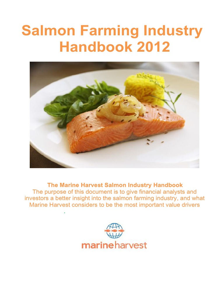 The Marine Harvest Salmon Industry Handbook | PDF | Salmon | Aquaculture