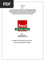 Amul Summer Internship Report | PDF | Foods | Food And Drink