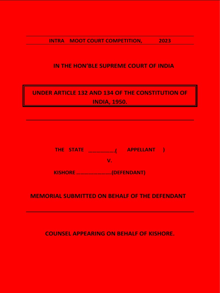 FINAL MEMO - Defendant | PDF | Mens Rea | Criminal Law