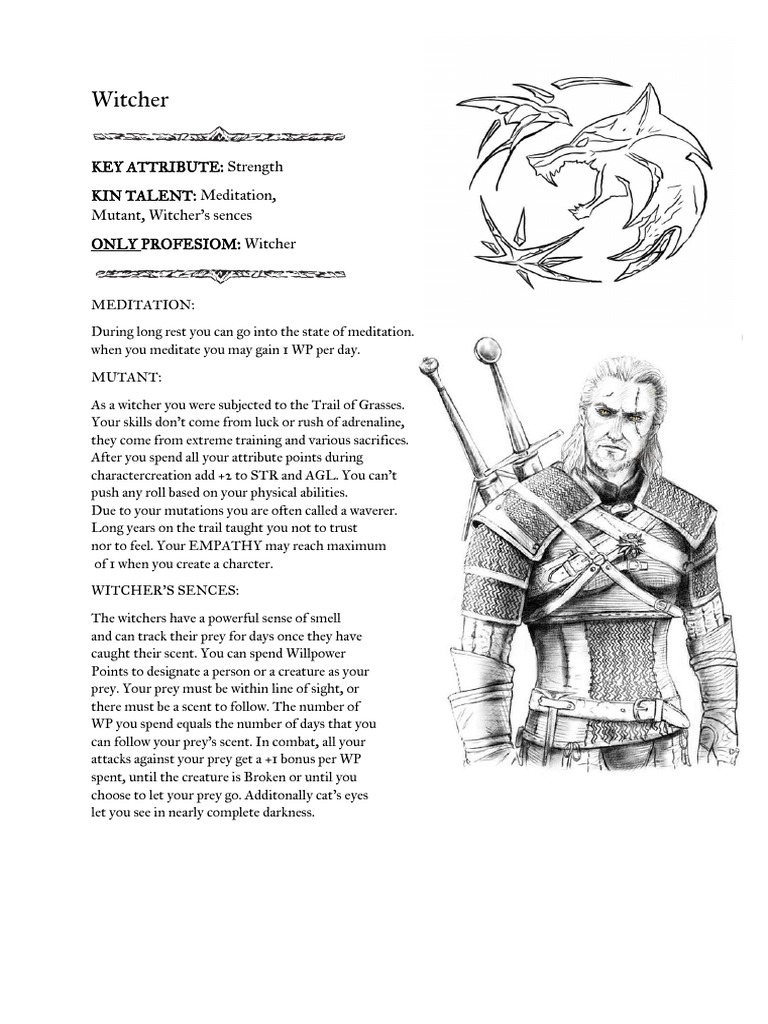 Forbidden Lands Witcher | PDF