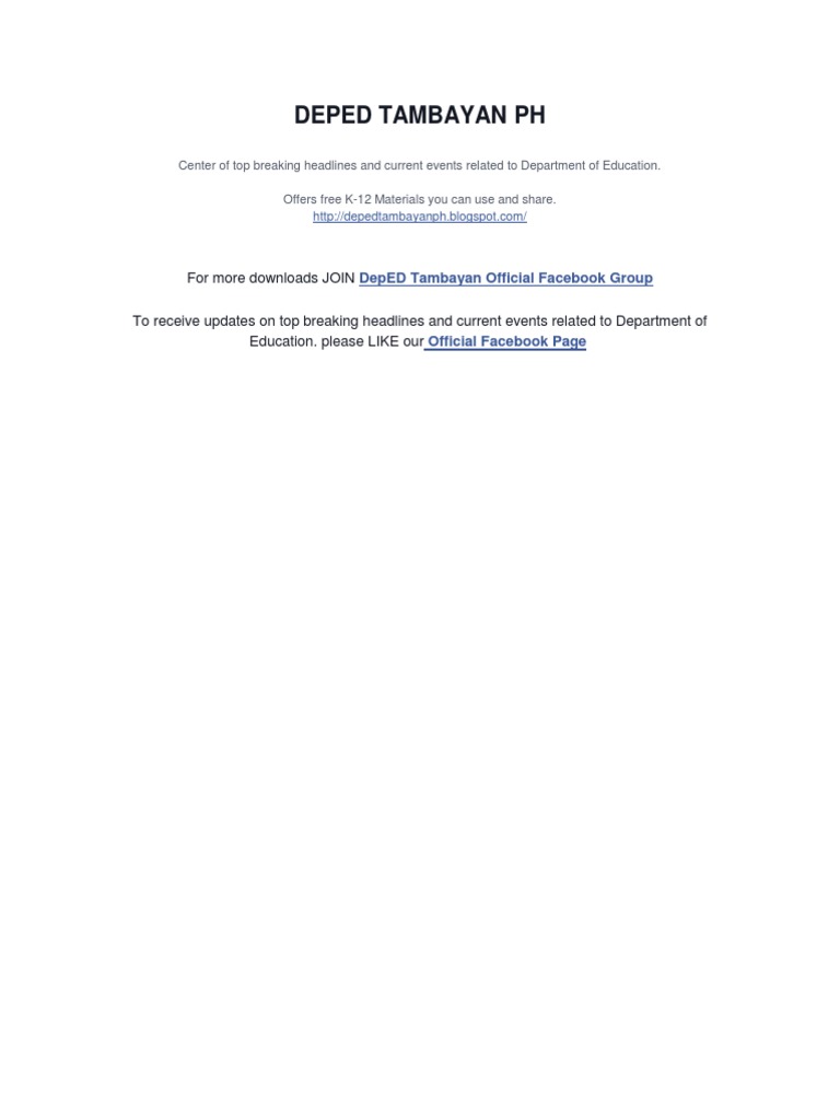 DepEd Math Challenge Prep | PDF | Self-Improvement