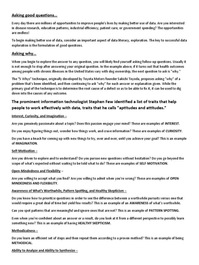 1-Intro To Data Literacy | PDF