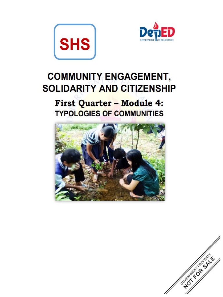 Q1-Module 4 | PDF | Community