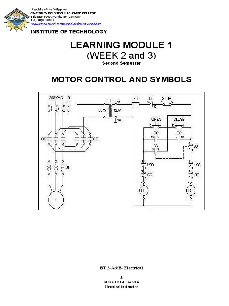Motor Control Basics for Students | PDF | Relay | Switch