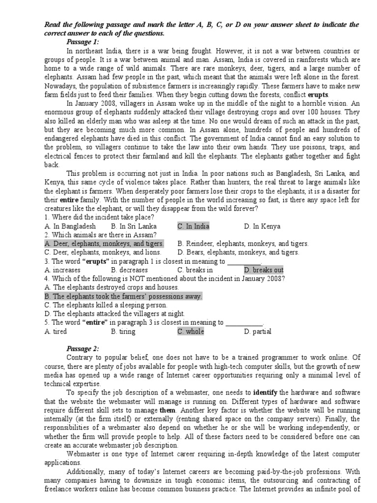 ĐỌC HIỂU (U6 - U8) | PDF | Dinosaurs | Tyrannosaurus