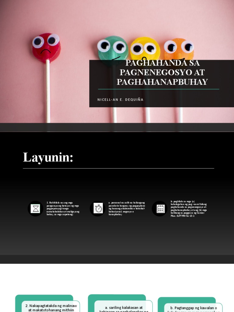 Paghahanda Sa Pagnenegosyo | PDF