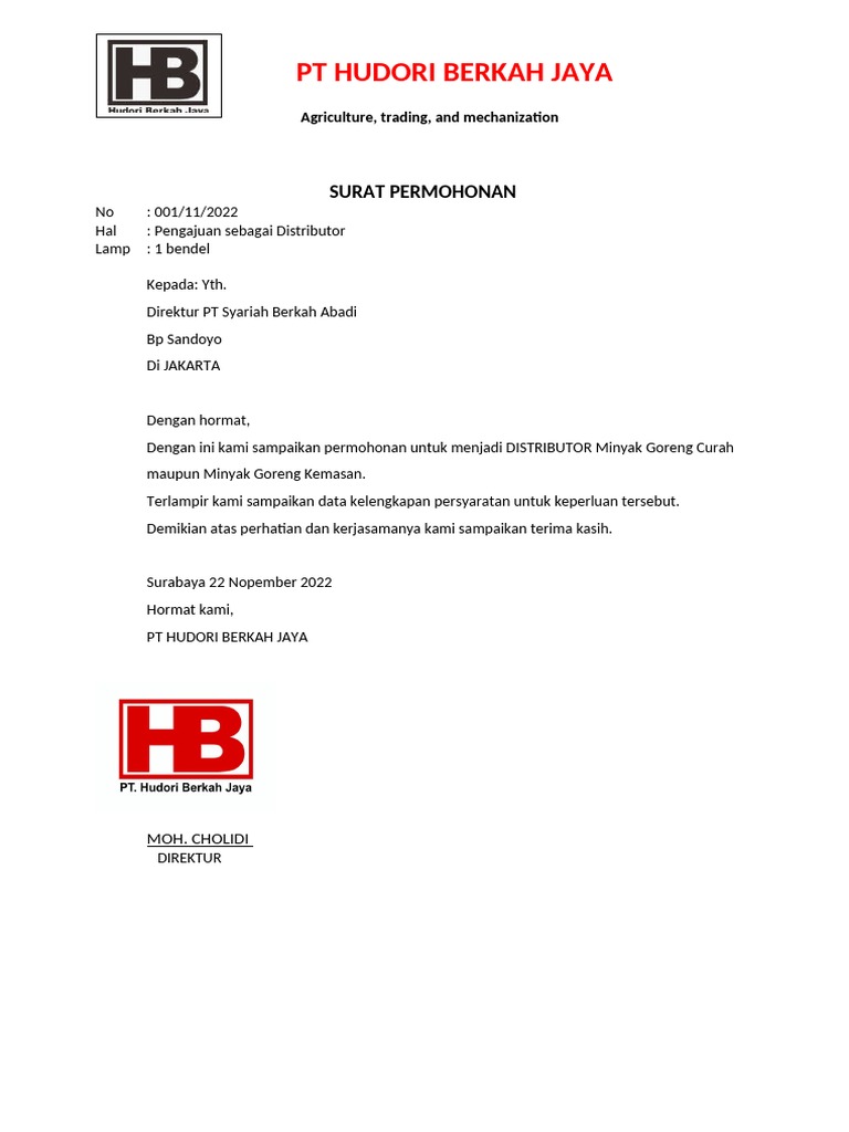 Surat Distributor | PDF