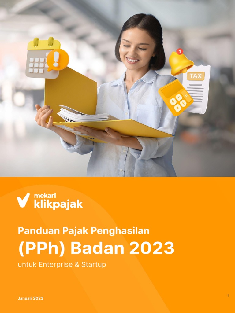 (PPH) Badan 2023: Panduan Pajak Penghasilan | PDF