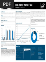 Kuza Money Market Fund (KES) Fact Sheet | PDF | Money Market Fund | Investing
