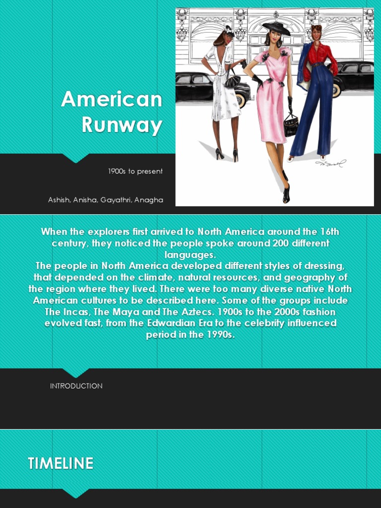 American Runway | PDF | Dress | Fashion
