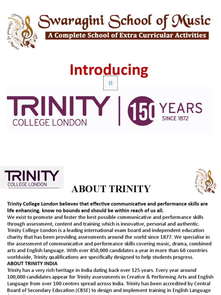 Presentation Trinity | PDF