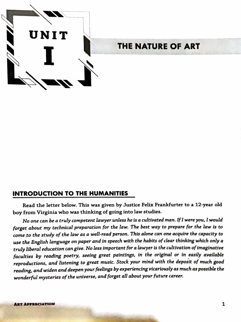 Introduction To Humanities Notes | PDF | Humanities | Experience
