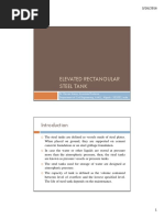 Design of Reinforced Concrete Water Tanks | PDF