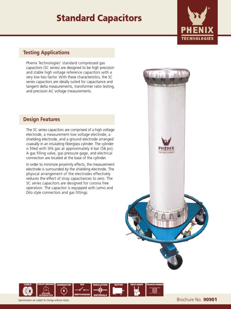 Standard Capacitors | PDF | Capacitor | Insulator (Electricity)