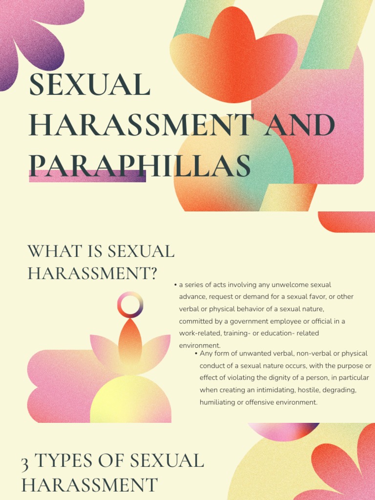 Sexual Harassment and Paraphillias | PDF | Sexual Harassment ...