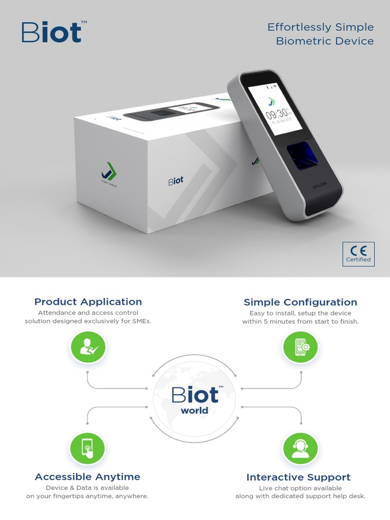 Biot Brochure | PDF | Access Control | Information Technology