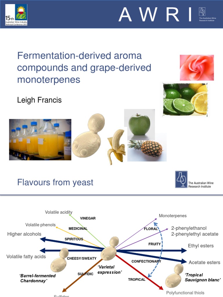 AWRI Research | PDF | Aroma Of Wine | Ester