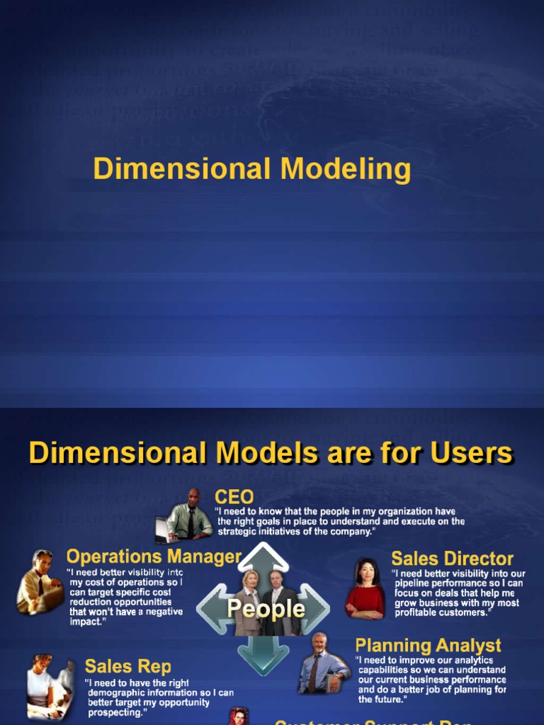 Dimensional Modeling | PDF | Data Warehouse | Sales