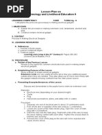 Cot 1 Lesson Plan | PDF | Tools | Agriculture