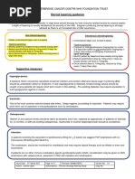 Dexamethasone Tapering Guidelines | PDF | Dose (Biochemistry) | Chemistry