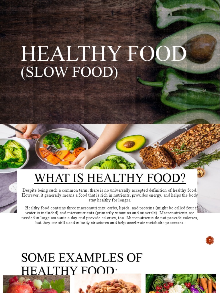 Healthy Food | PDF | Healthy Diet | Foods