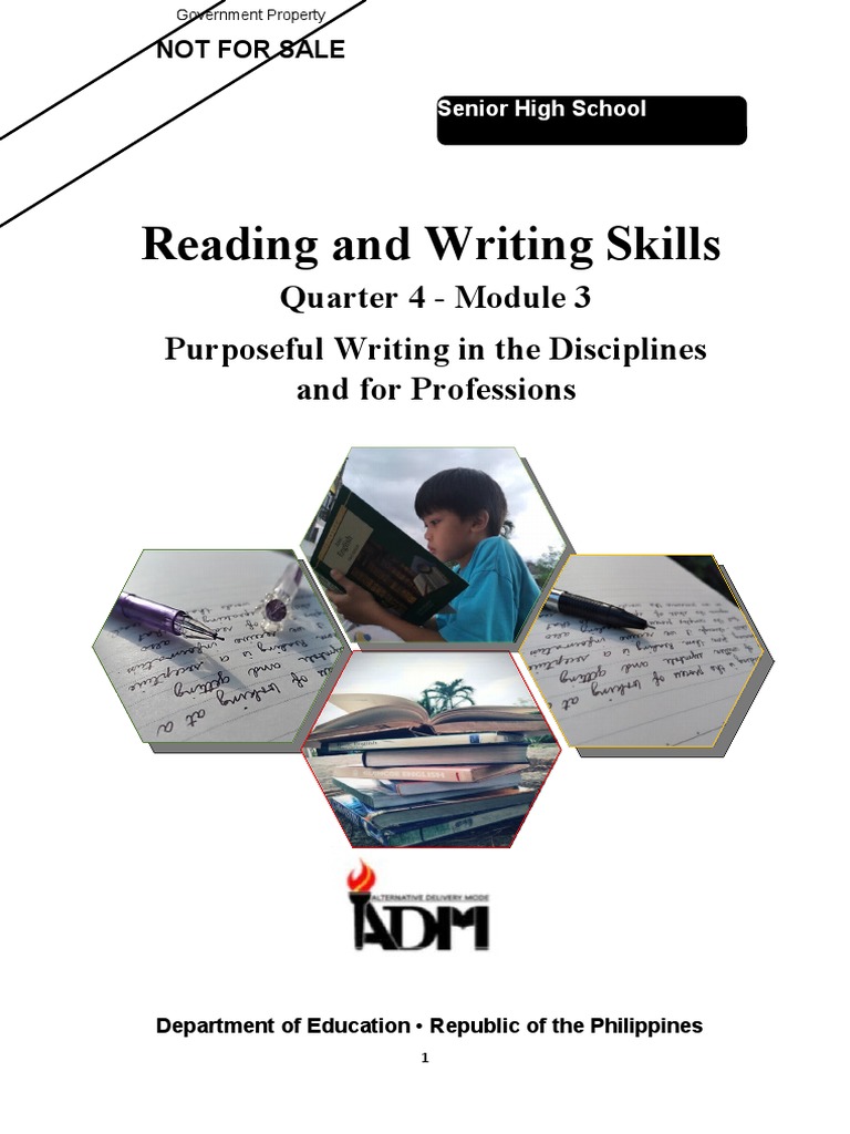 Purposeful Writing in The Disciplines and For Professions | PDF ...