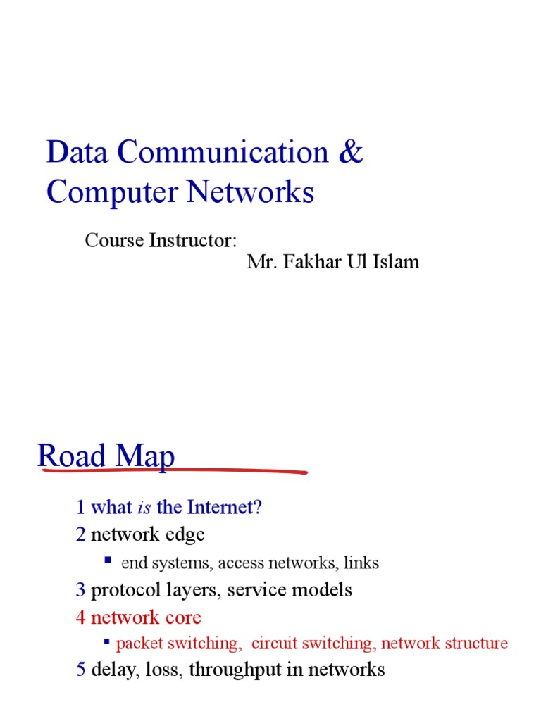 Dccn Lecture 04 Packet Vs Circuit Download Free Pdf Computer Network Packet Switching 