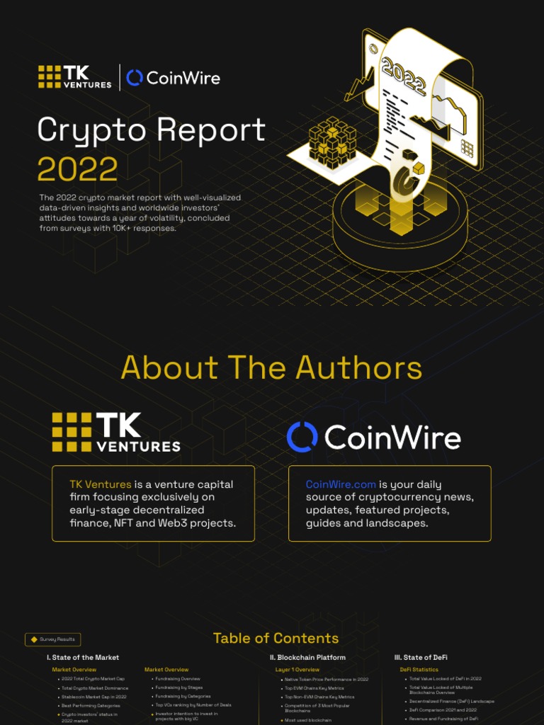 Crypto Report 2022 Final | PDF | Cryptocurrency | Bitcoin
