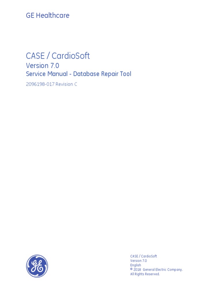 Case / Cardiosoft: Ge Healthcare | Download Free PDF | Computer File | Databases