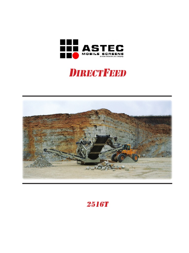 Astec DirectFeed 2516T Manual Guide | PDF