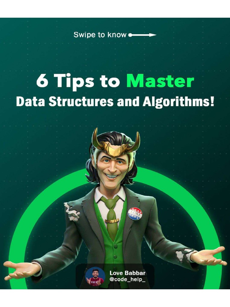 Tips To Master DSA | PDF