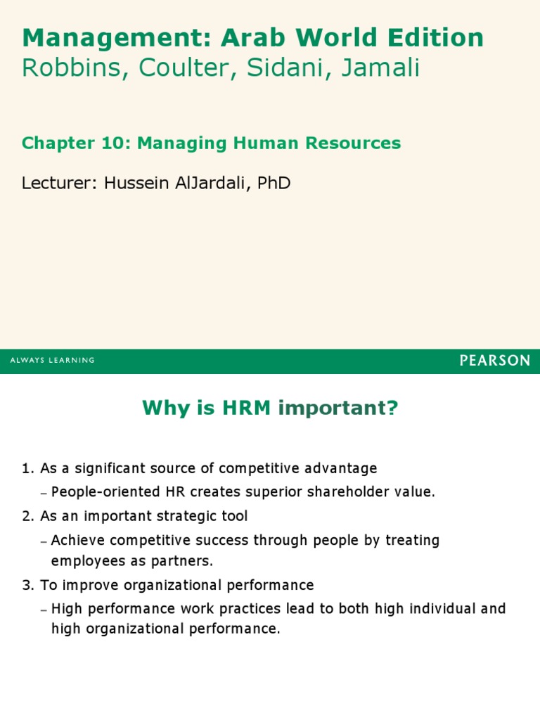 Chapter 10 Introduction To Management University Course | Download Free ...