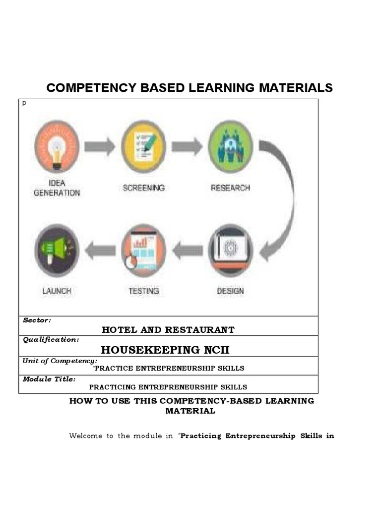 Competency Based Learning Materials: Housekeeping Ncii | PDF ...