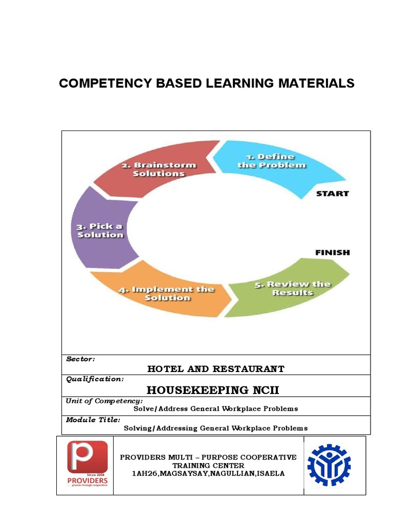 3 Solve Address General Workplace Problem | PDF | Thought | Critical Thinking